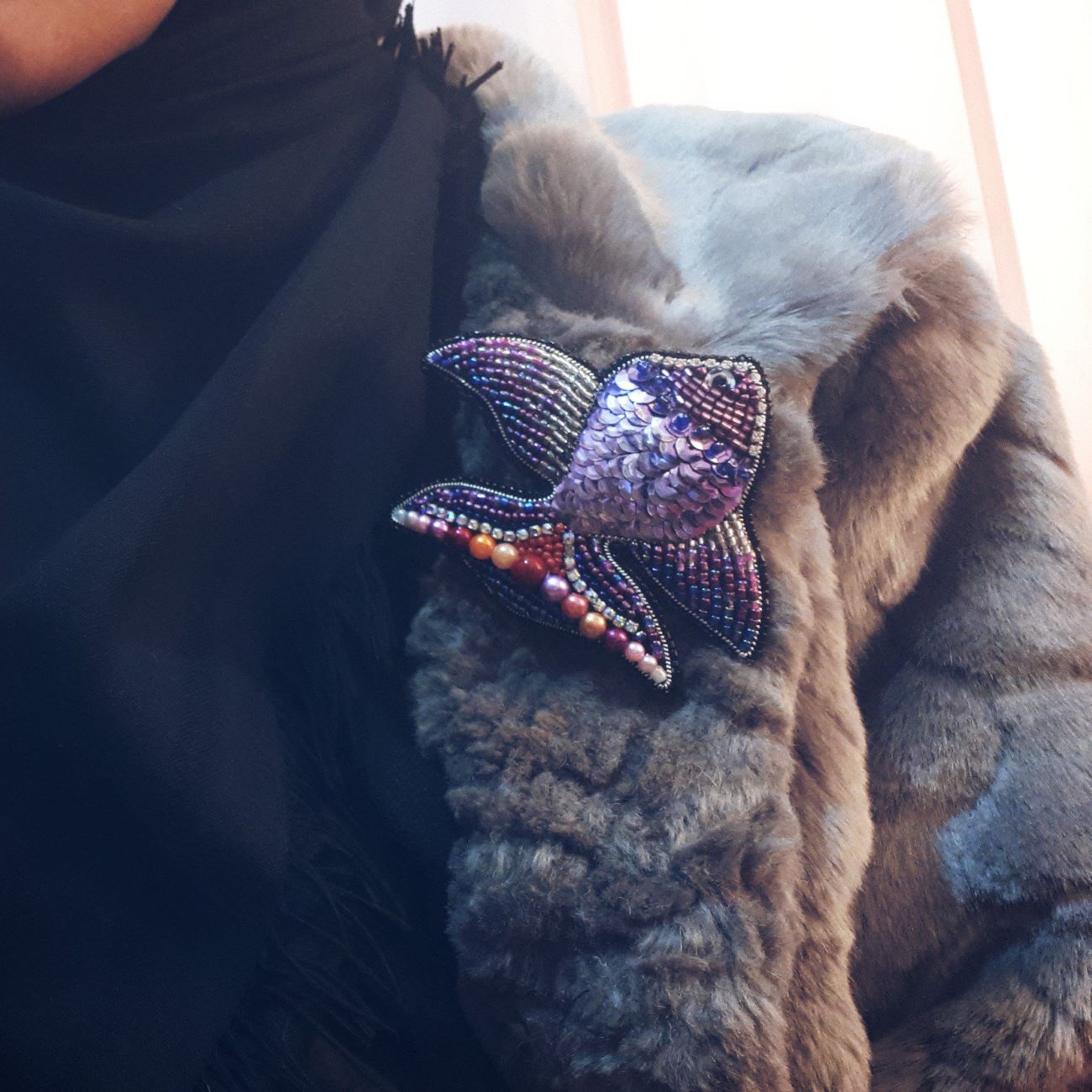 Handmade Brooch Fish Design - Stylish & Functional - ShopiPersia