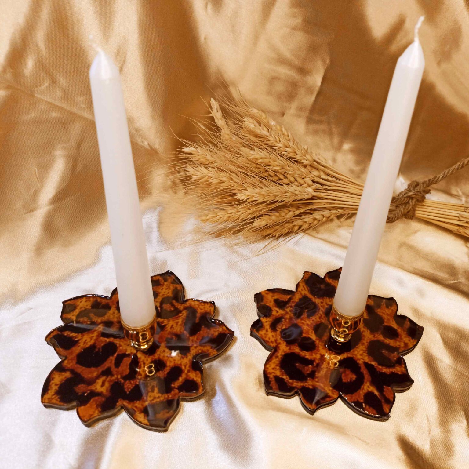 Persian Pottery Candlestick Handmade with Persian Inspired Design ...