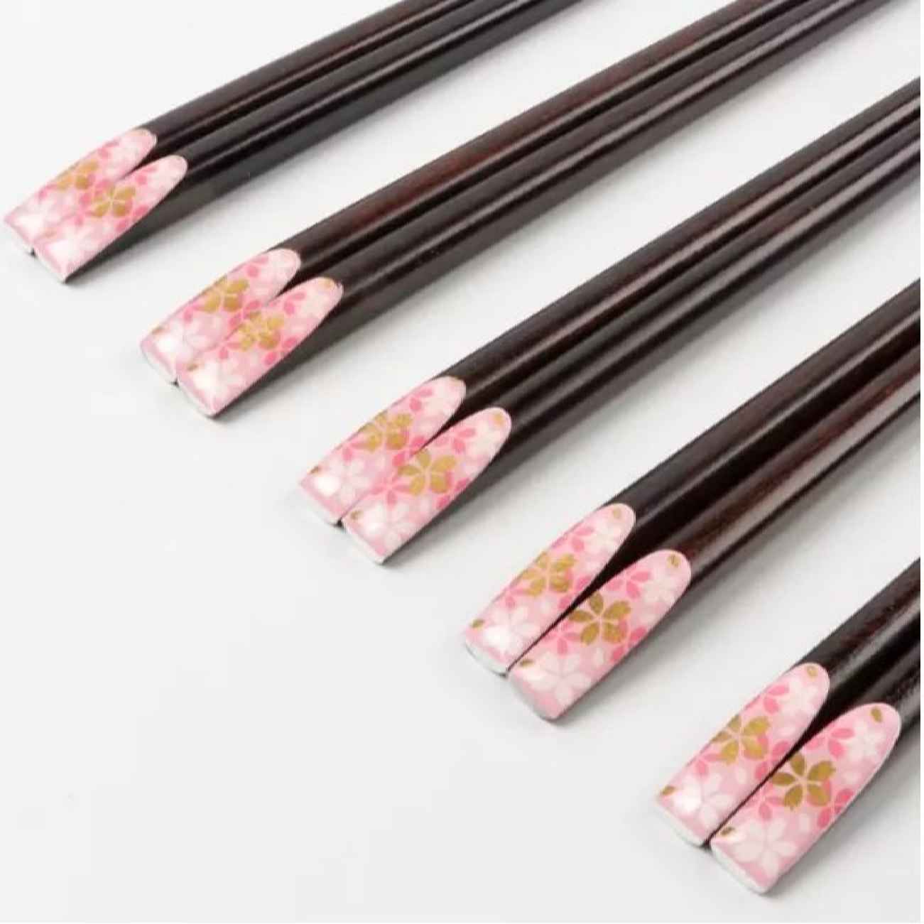 Wooden Chopstick – Spring Blossom Pattern Made of Maraswood (Set of 2 ...