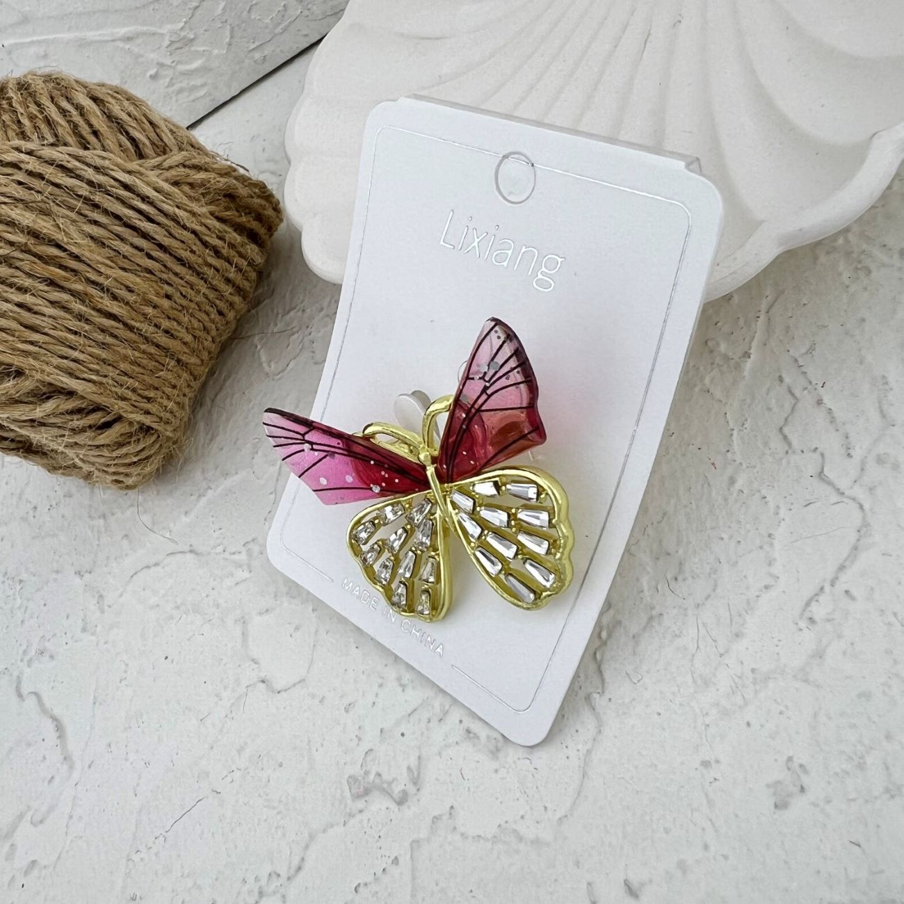 rendy Women's Brooch - Butterfly Model for a Feminine Touch - ShopiPersia