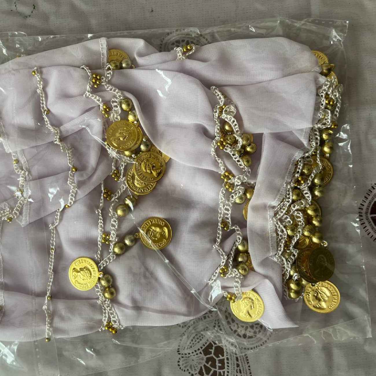 Coin Belly Dance Hip Scarf – Suitable for Belly Dance Performances ...