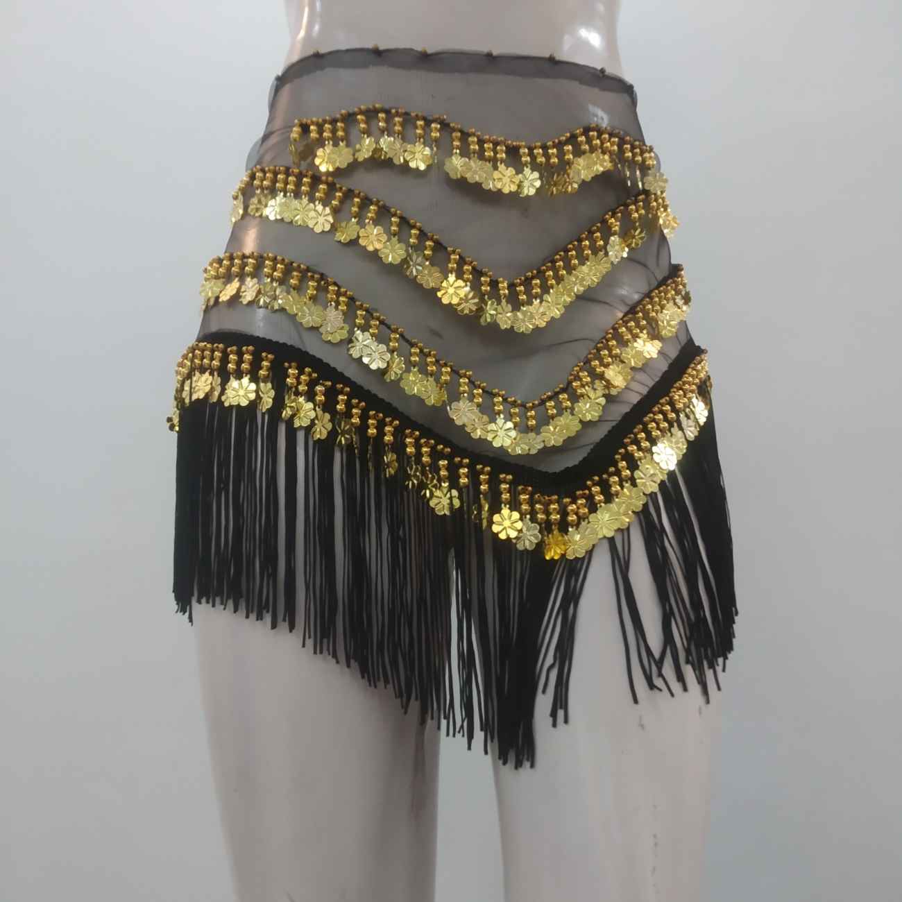 Coin Belly Dance Hip Scarf – Suitable for Costume Parties - ShopiPersia
