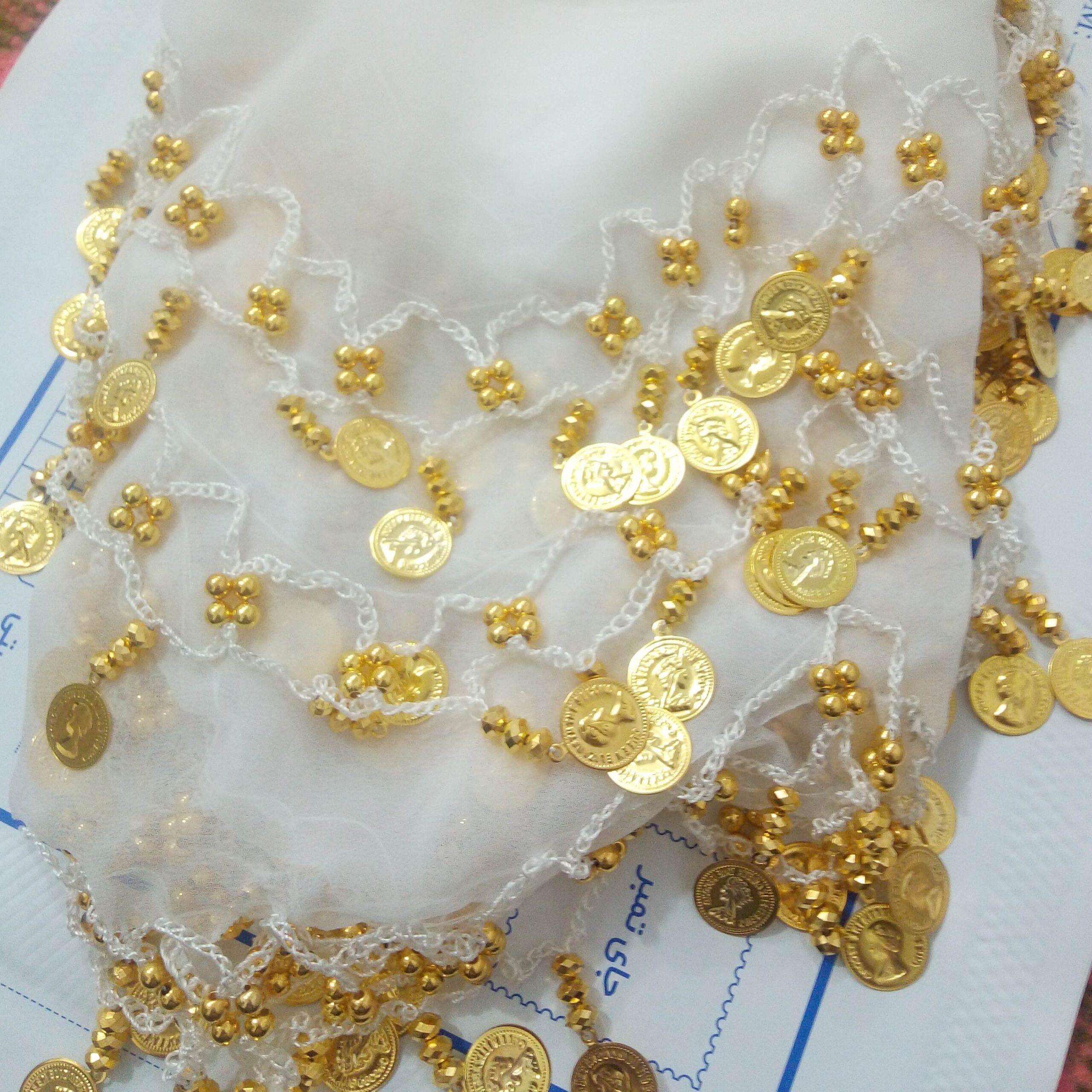 Coin Belly Dance Hip Scarf – Suitable for Party and Stage Wear ...