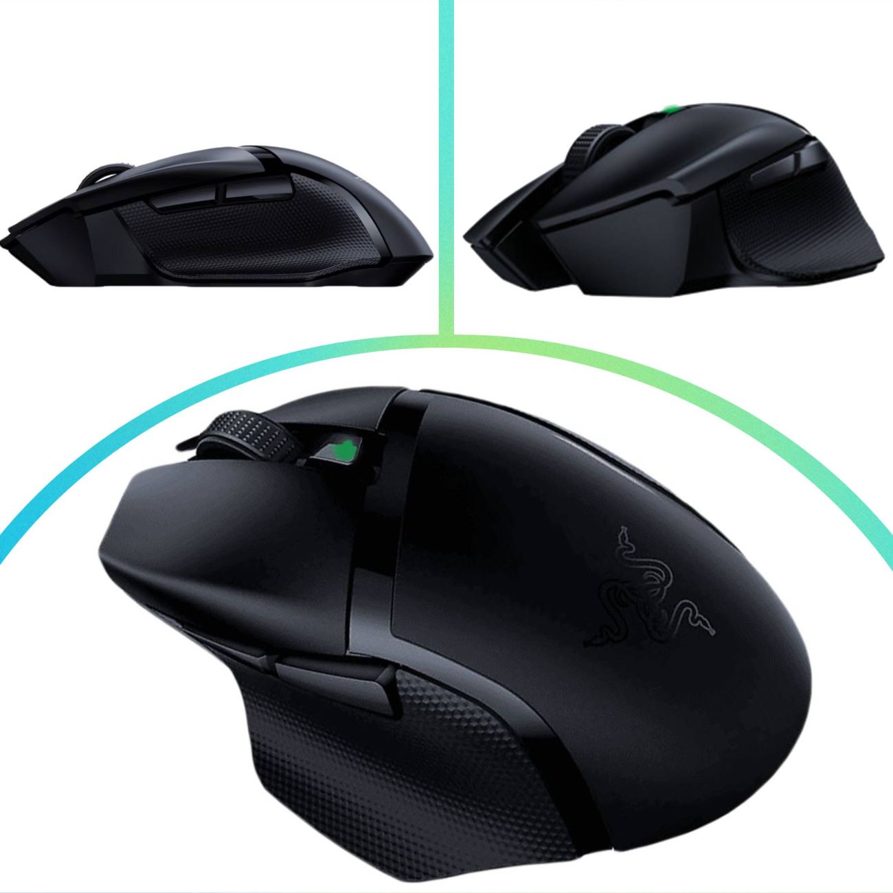 Razer Basilisk X HyperSpeed Wireless Gaming Mouse high-performance ...
