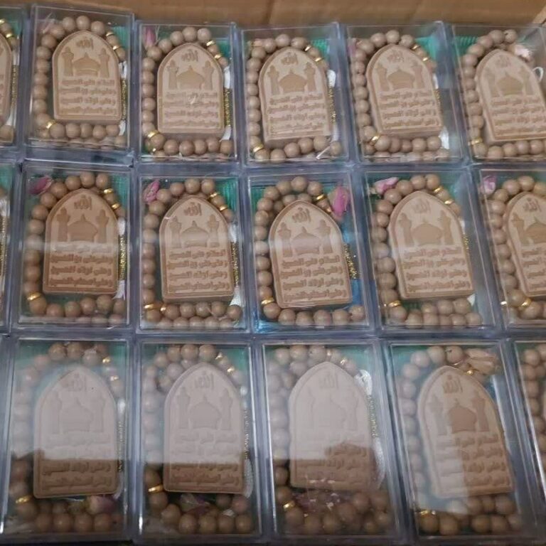 Turbah and Rosary for Prayer in Mihrab Design - ShopiPersia