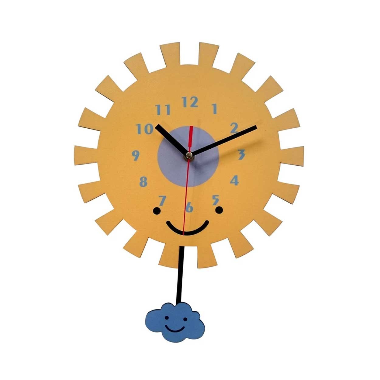 Persian-Inspired Analog Patterned Wall Clock - Toranj - ShopiPersia