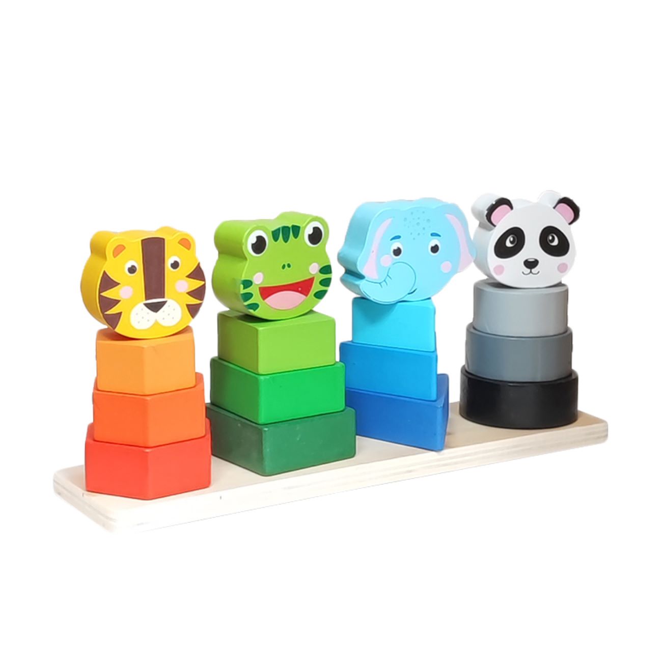 Animal & Shape Recognition Toy – Montessori-Inspired Educational Game ...