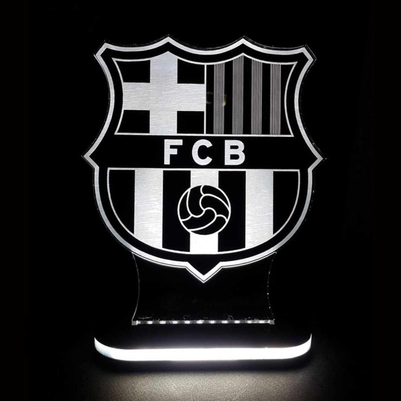 Barcelona Team Logo Design Night Light - ShopiPersia