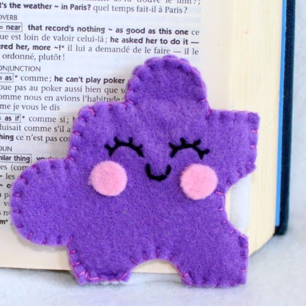 Handcrafted Felt Corner Bookmark – Corner Style, Suitable for All Ages ...