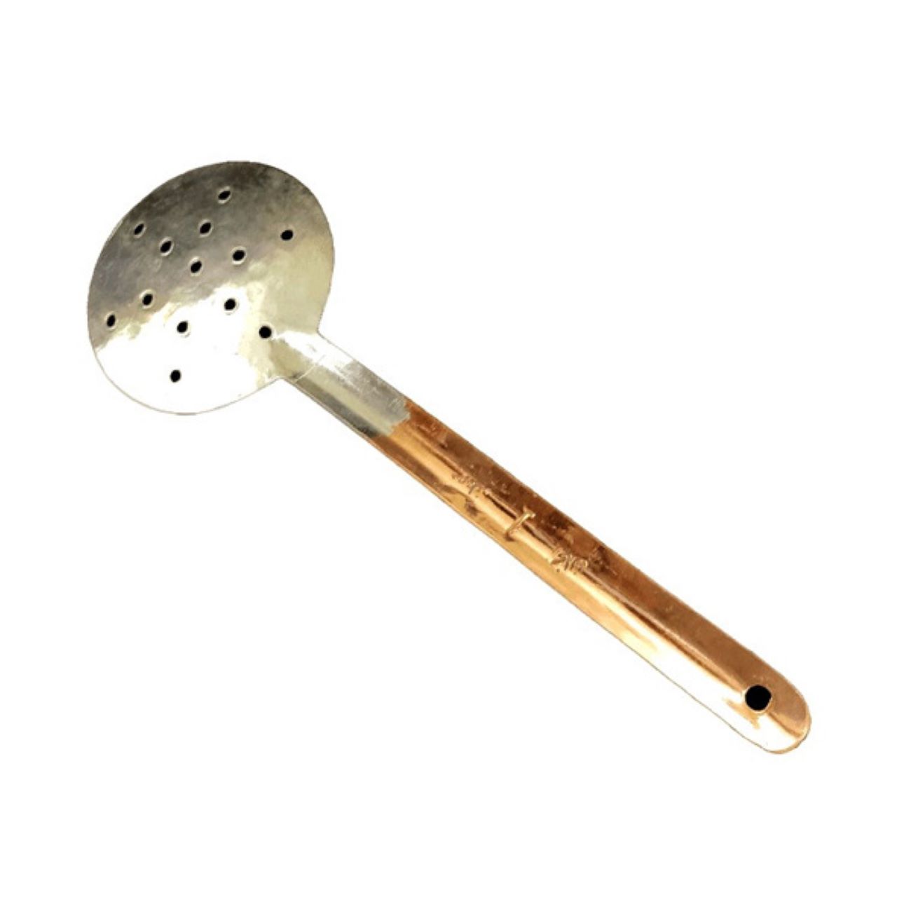 Handcrafted Two-Tone Copper Spatula – Perfect for Frying, Serving, and ...