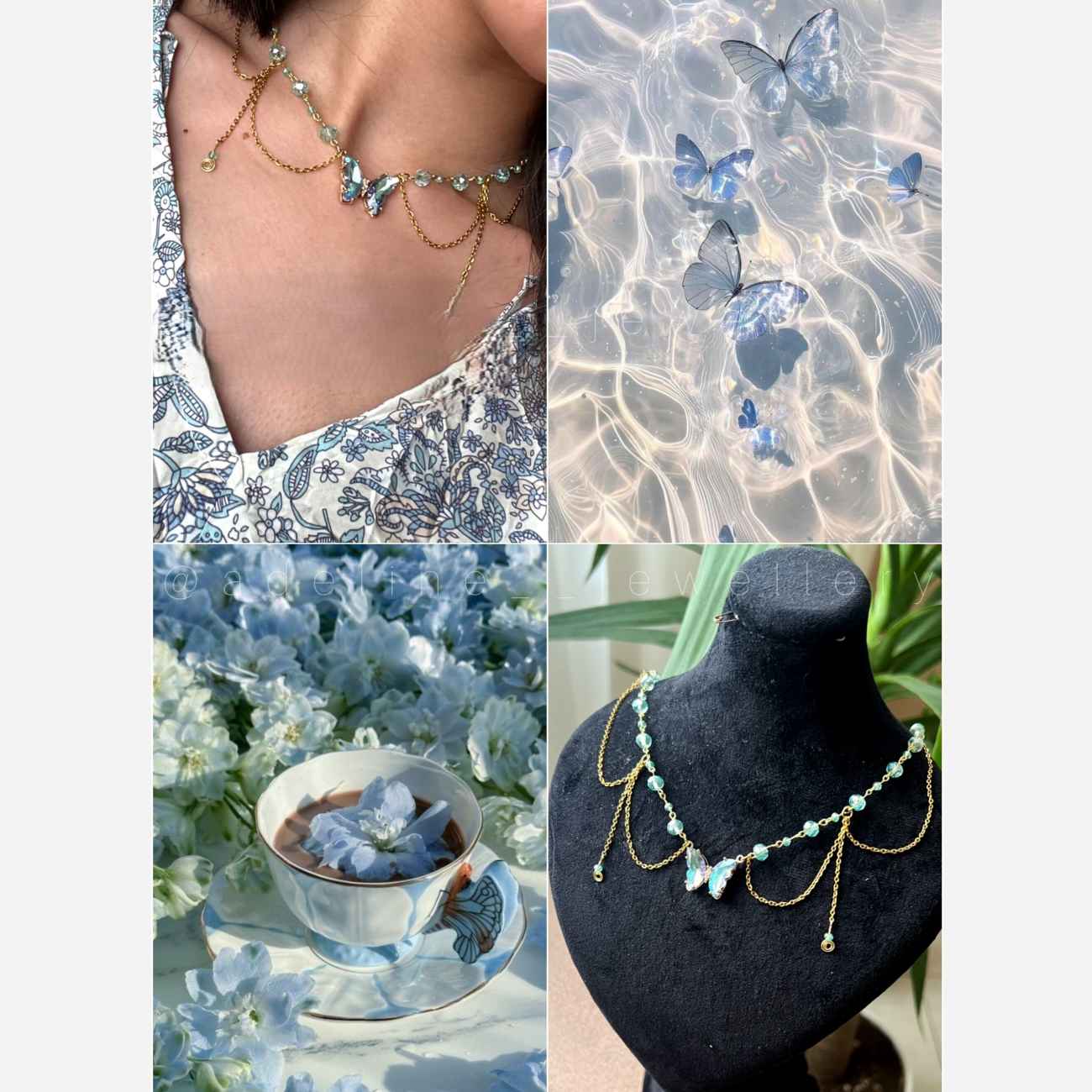 Handmade Butterfly Choker Necklace for Women Perfect for Every Occasion ...