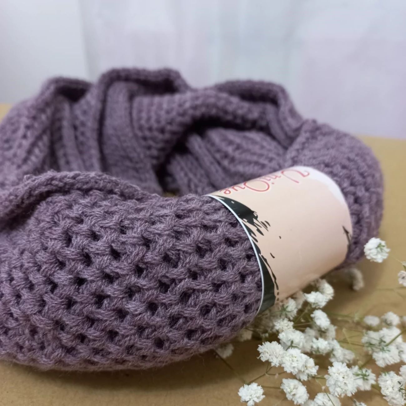 Handwoven Ring Neck Scarf - Winter Cowl Scarf - ShopiPersia