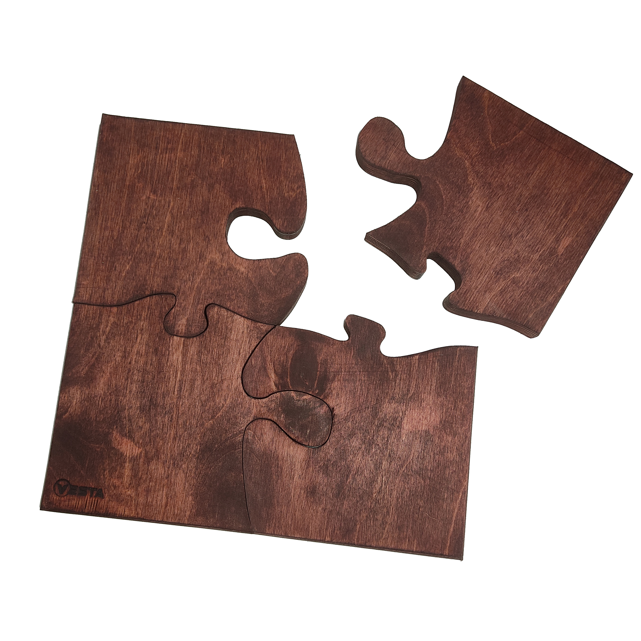 Interlocking Puzzle Coasters – Suitable for Protecting Wooden Surfaces ...