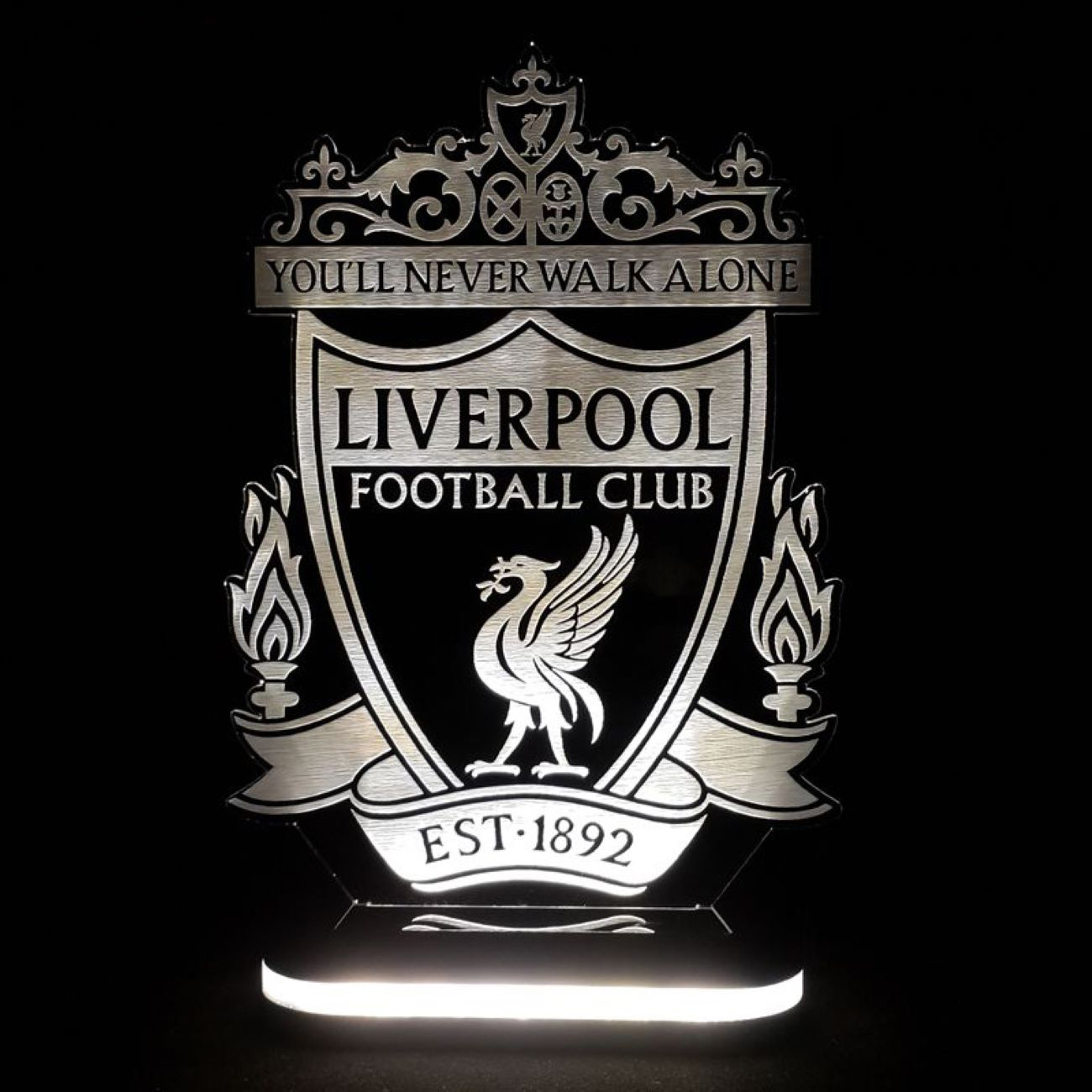 Liverpool Team Logo Design Night Light - ShopiPersia