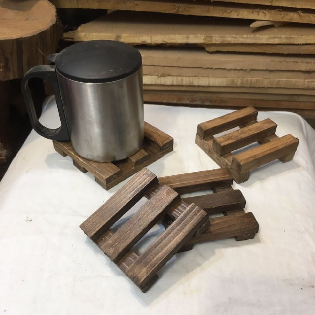 Persian Wooden Organizer with chests for Tea Bags and Nuts Horse ...