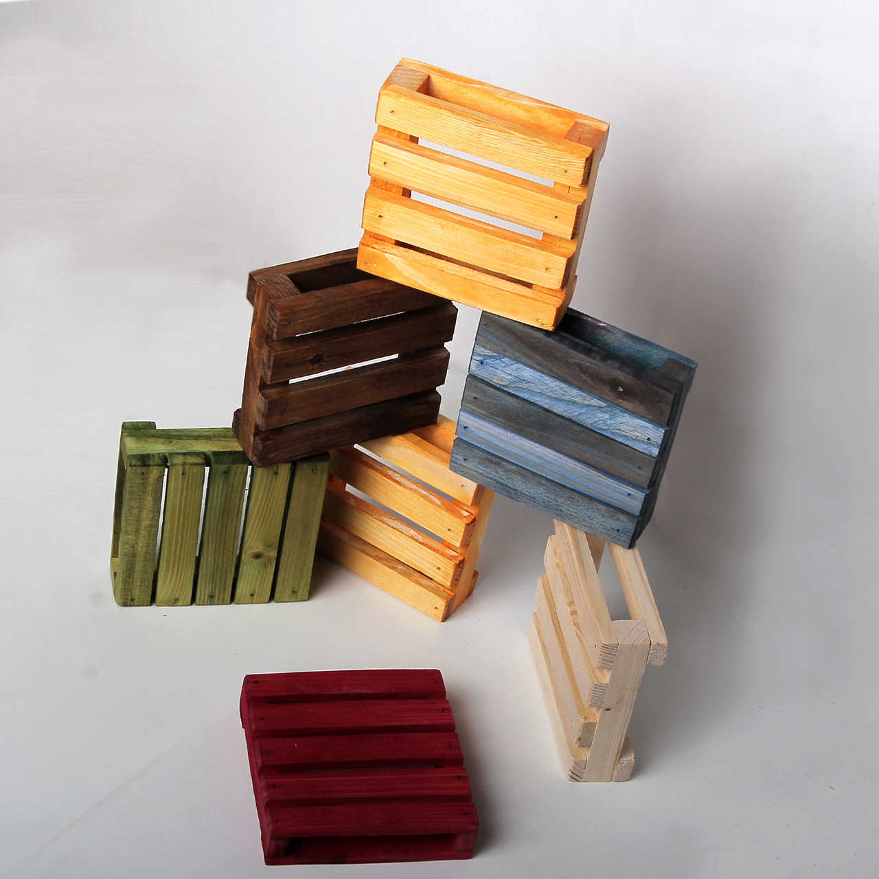 Mini Wooden Pallet Coaster – Suitable for Tea Cups, Mugs & Glasses ...
