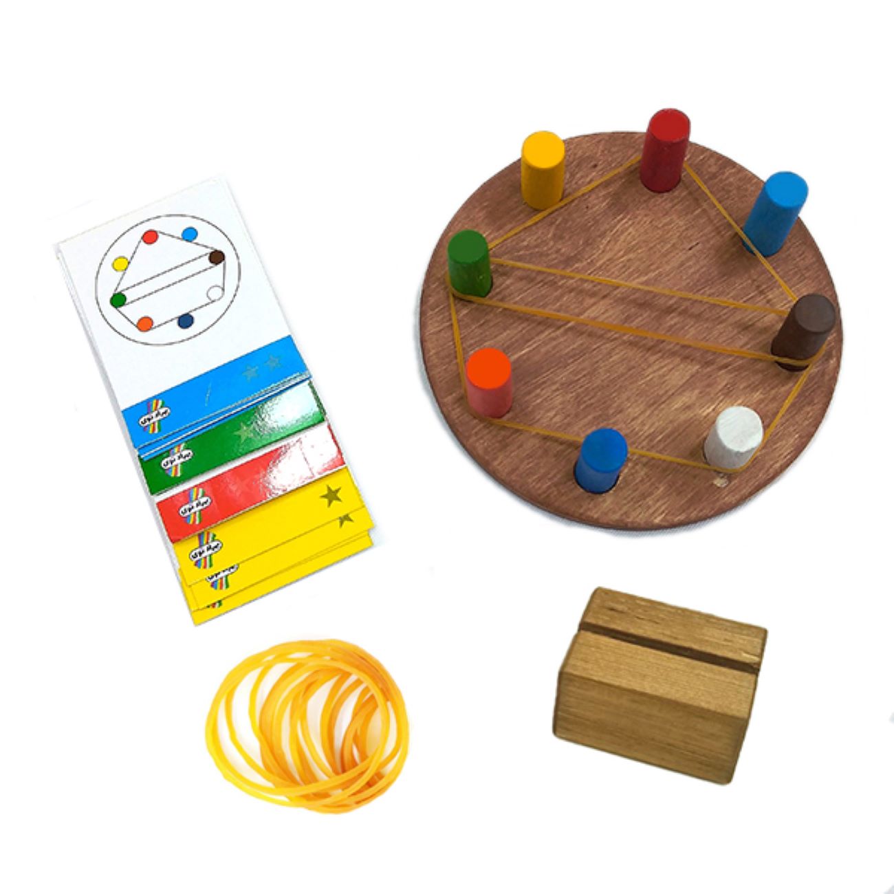 Montessori Educational Shape Building Toy – Creative Geometry Game for ...