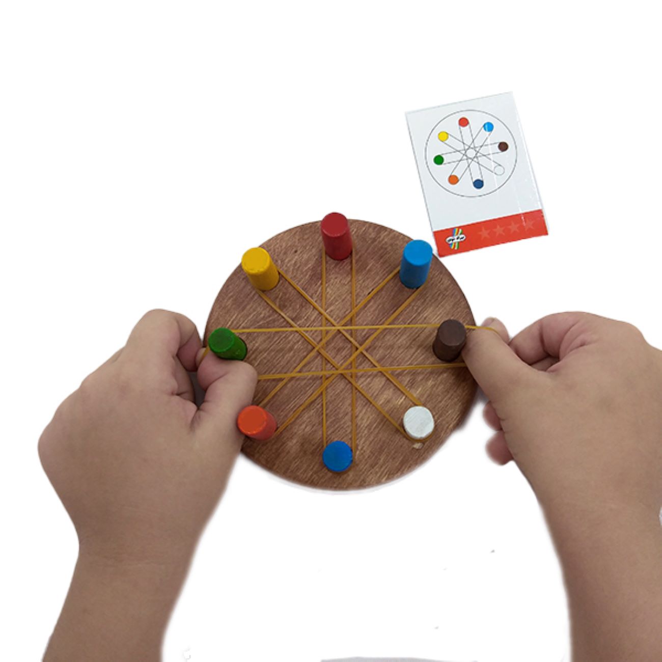 Montessori Educational Shape Building Toy – Creative Geometry Game for ...