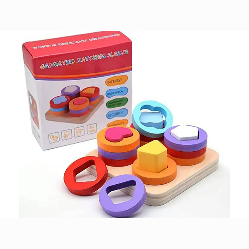 Montessori Sensory Toy – Learn Shapes & Geometry for Kids - ShopiPersia