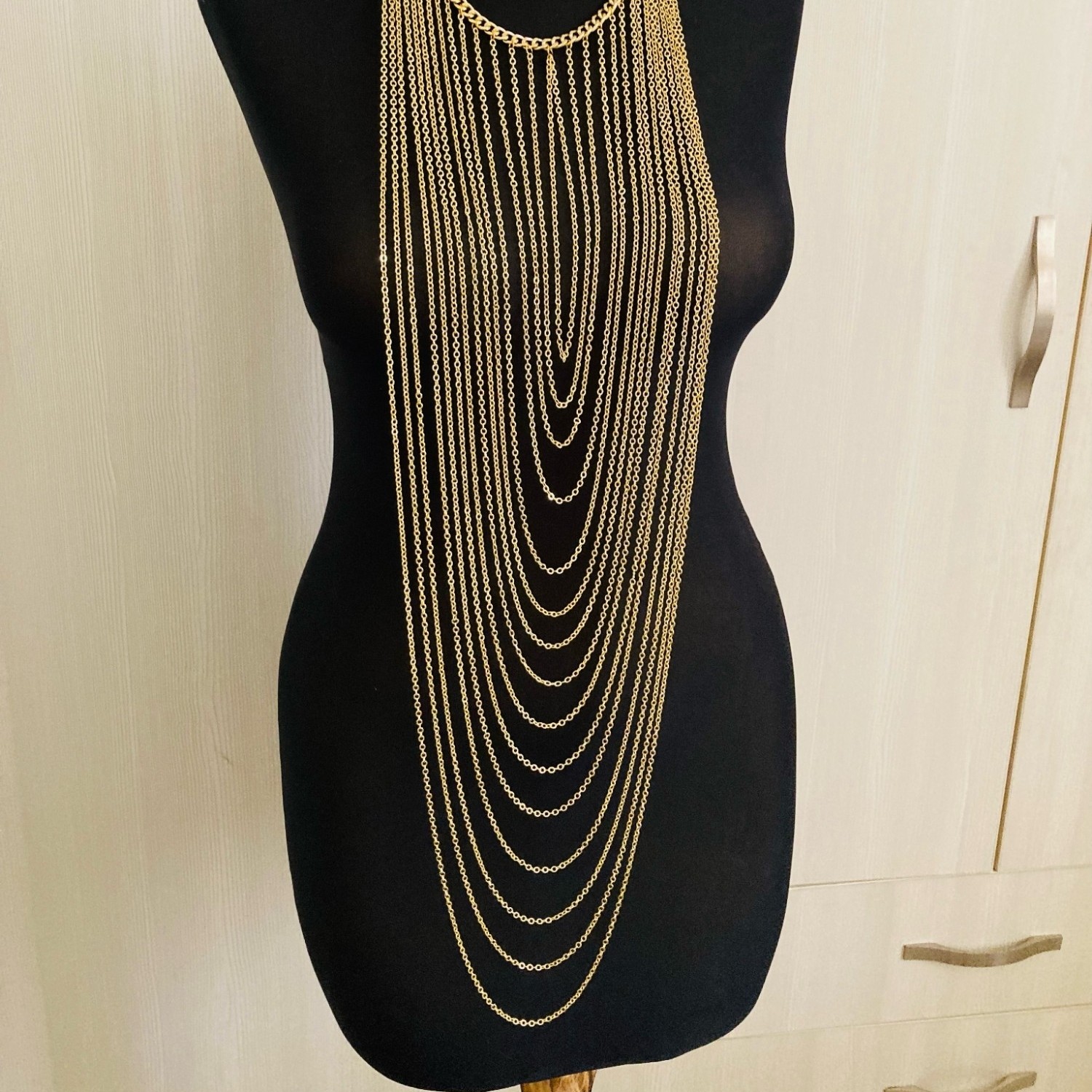 Multi-Layer Body Chain – Suitable for Dresses and Party Looks - ShopiPersia