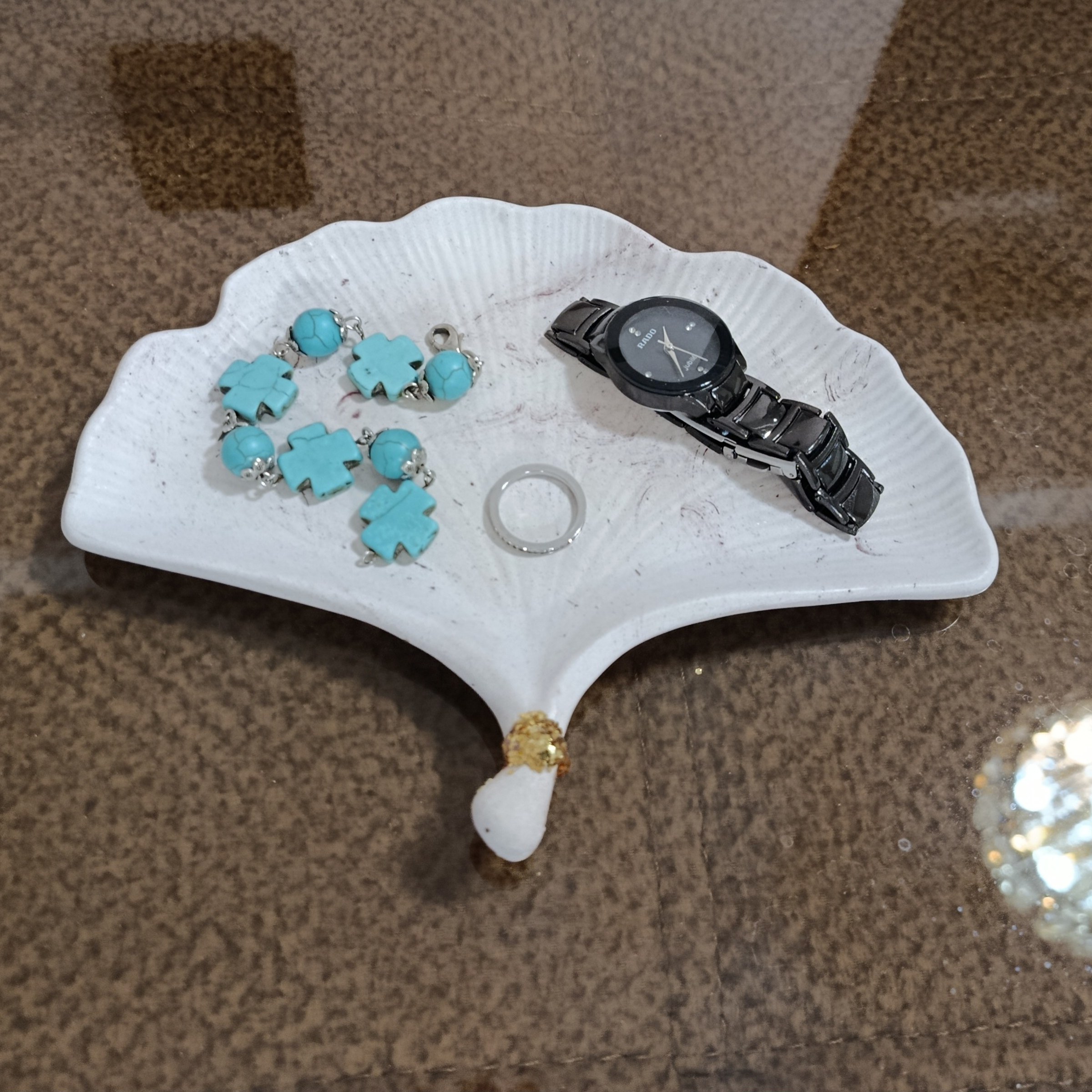Seashell Trinket Dish – Suitable for Nautical-Themed Rooms - ShopiPersia