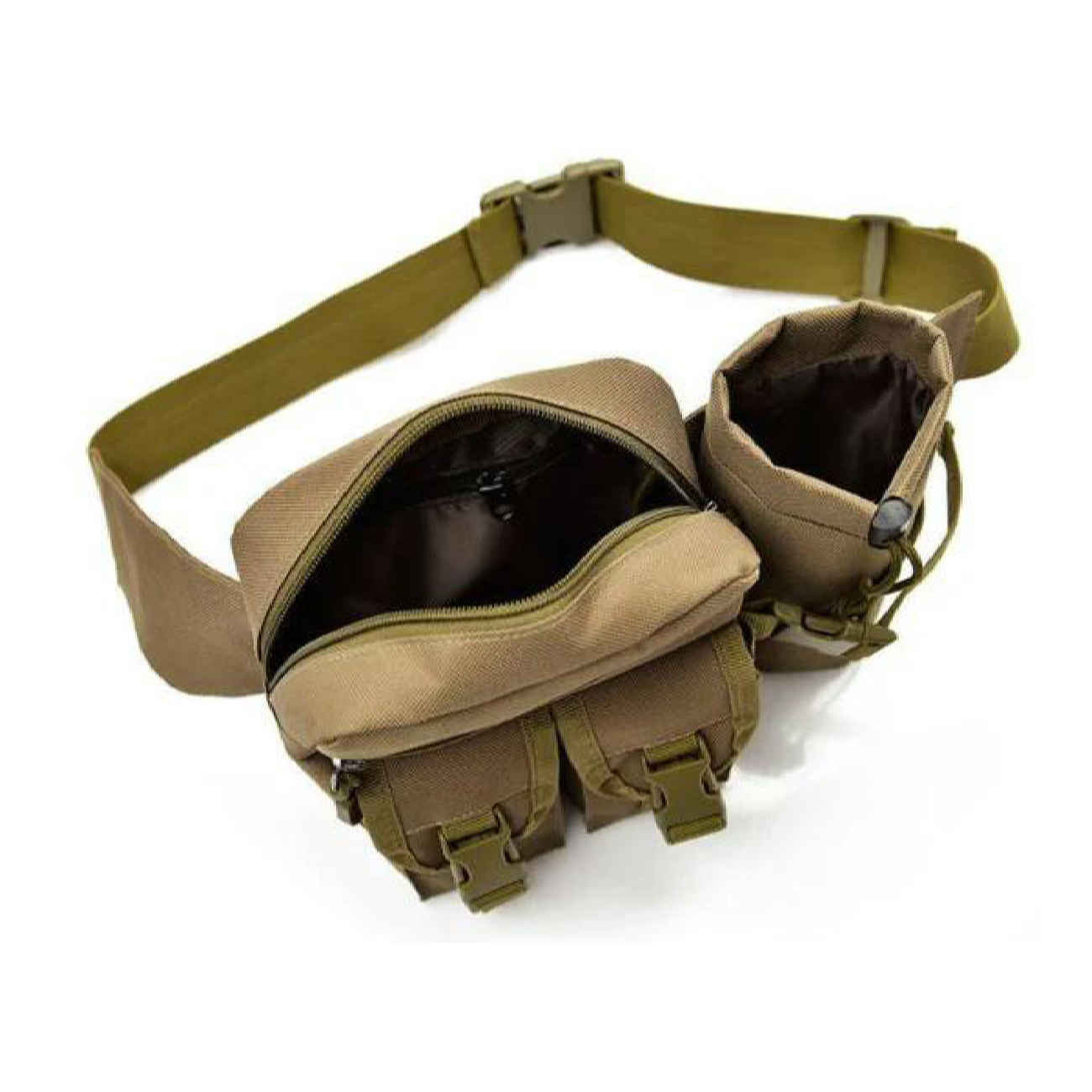 Ultimate Brezent Fanny Pack for Tactical, Prepper & Outdoor Use with 4 ...