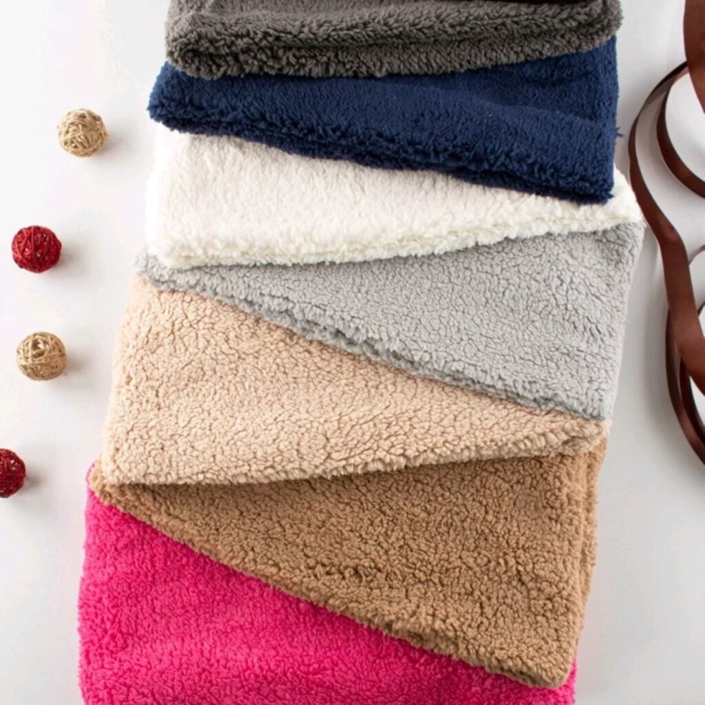 Winter Cowl Scraf in Teddy Fabric Soft & Warm for Cold Days - ShopiPersia