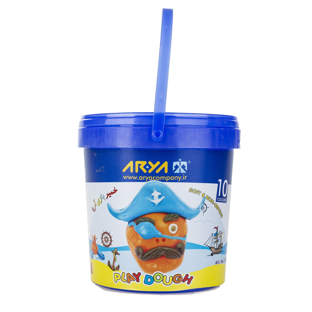 10-Color Playdough Kit – Aria Model 1065 Suitable for Kids - ShopiPersia