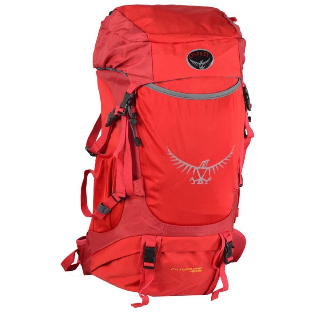 Light Blue Leather Women's Backpack - Model Shahrzad - ShopiPersia