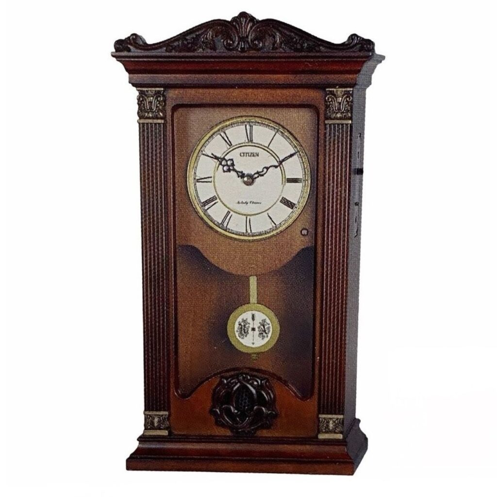 Citizen Wooden Desk Clock Model Classic - ShopiPersia