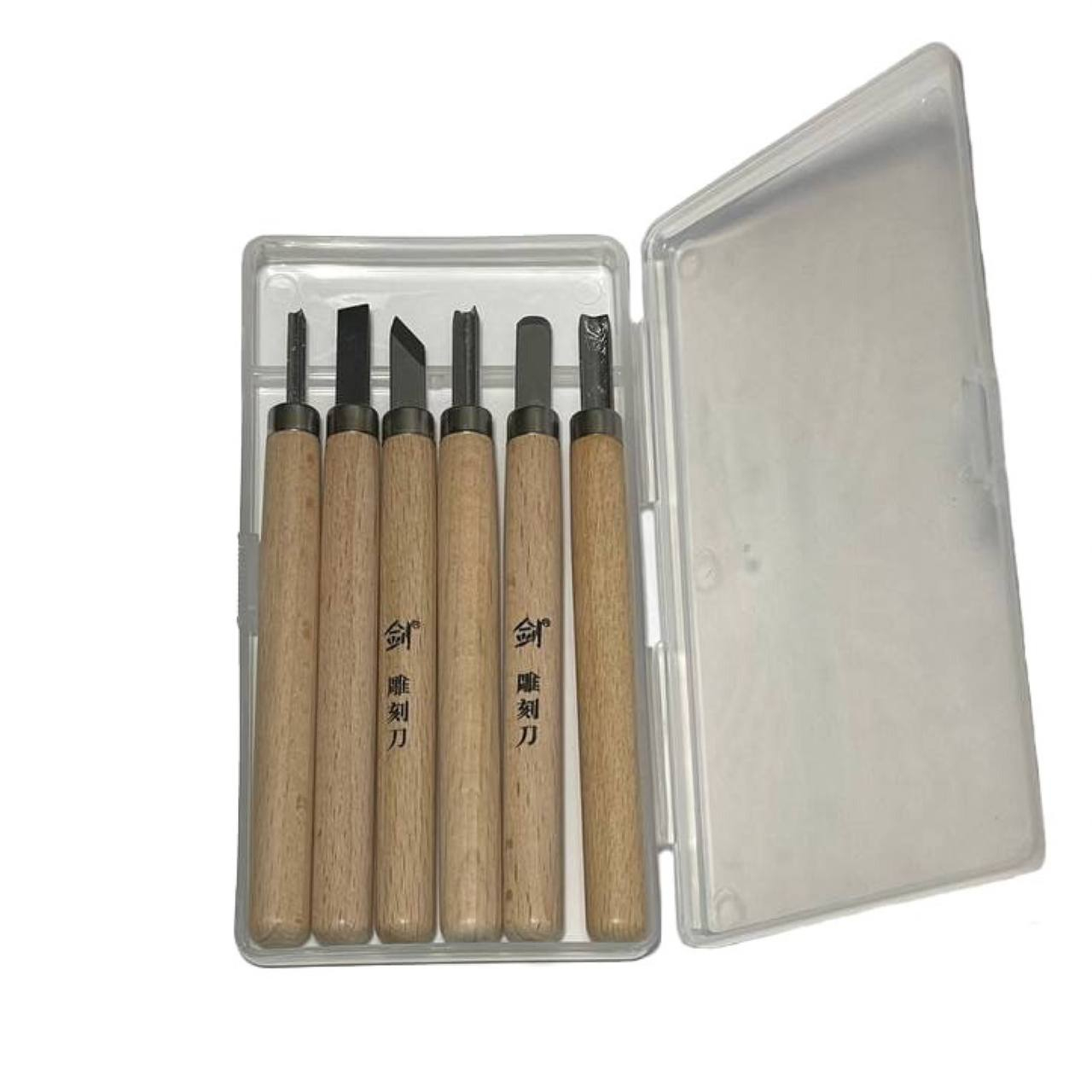 Ergonomic Wood Carving Chisel – Suitable for Extended Use (Pack of 6 ...