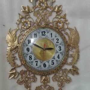 Timeless Brass Wall Clock with Intricate Details to Enhance Your Home ...