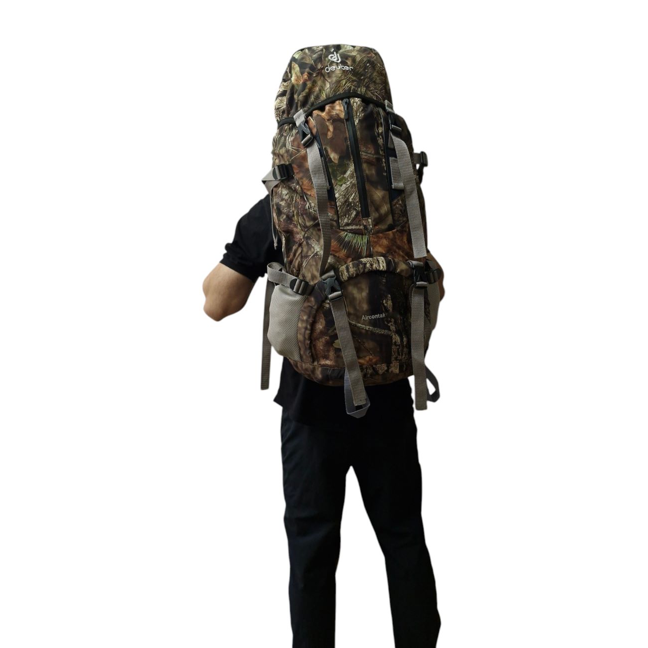 Water-Resistant 50L Hiking Backpack with Multi-Compartments - ShopiPersia