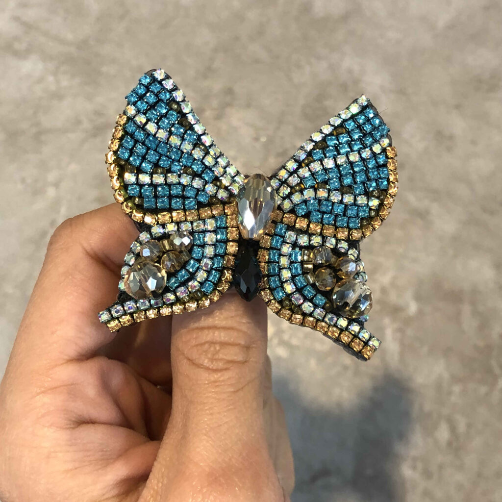 Women's Brooch – Butterfly Design, with Pin Closure - ShopiPersia