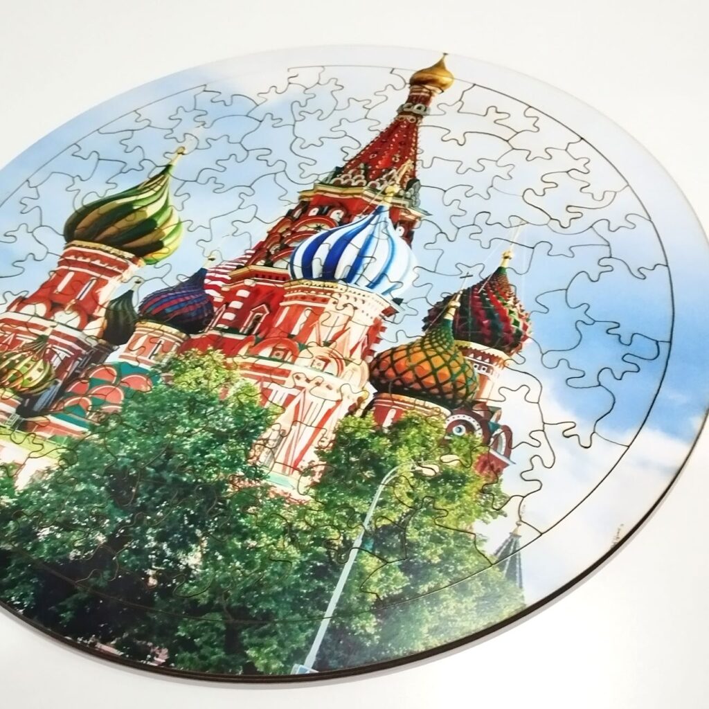 Wooden DIY Puzzle – 113 Piece Saint Petersburg Design for Puzzle ...