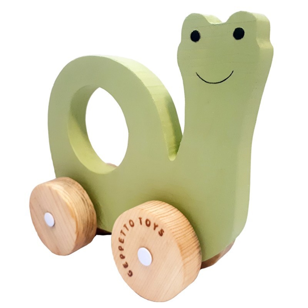 Zepetooys Wooden Snail Toy – Eco-Friendly, Handcrafted Toy for Toddlers ...