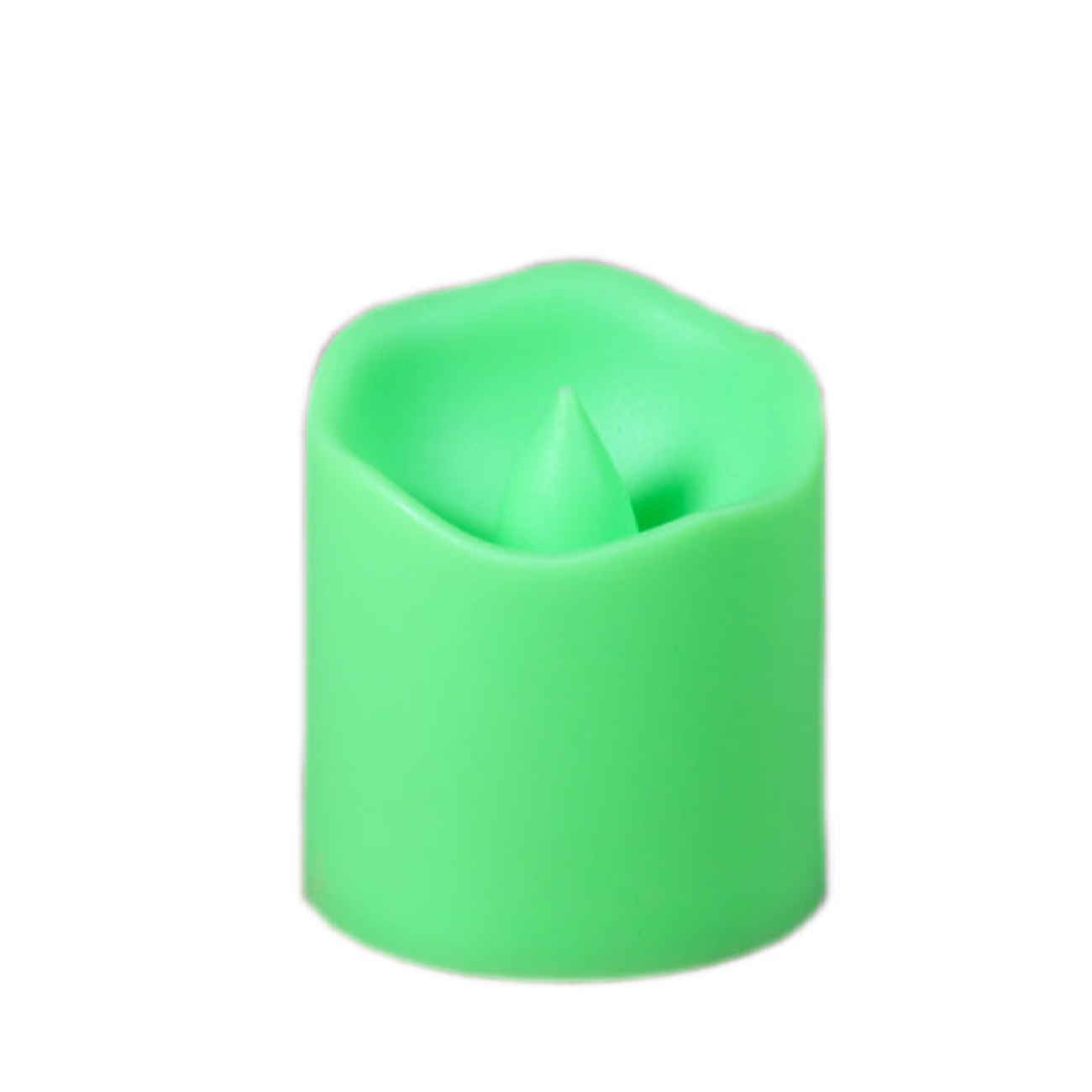 Battery-Operated Flameless LED Candle – Warm Glow with Switch | Perfect ...