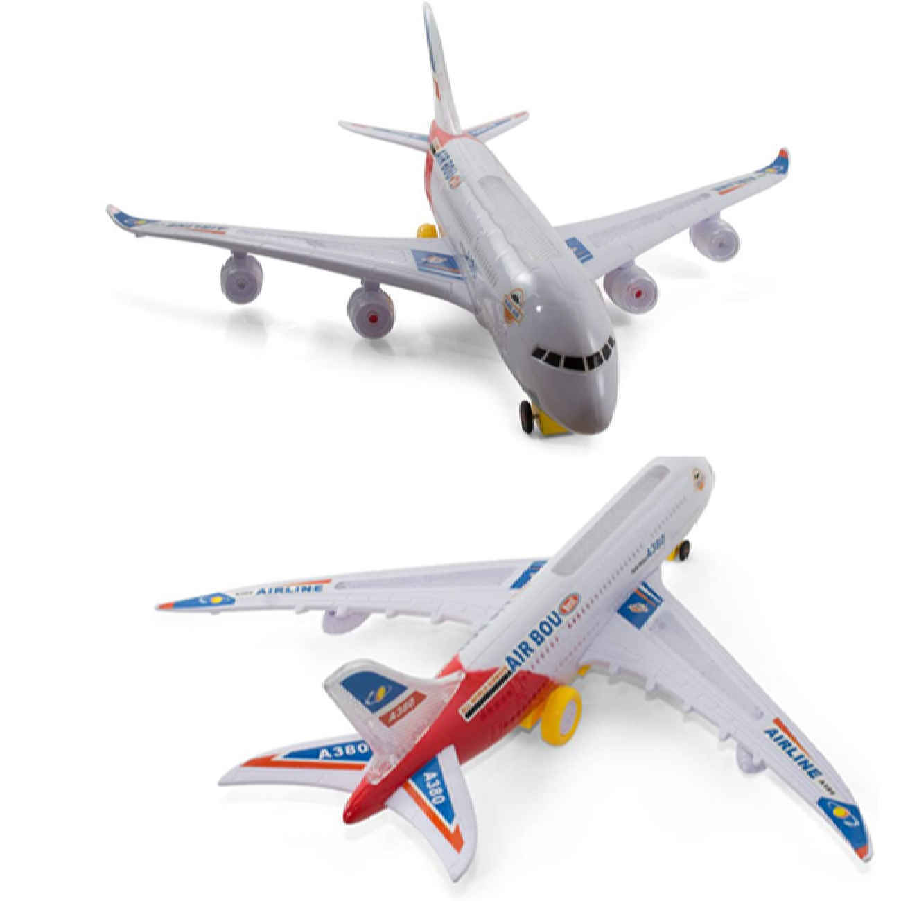 Airbus A390 Light-Up Toy Aircraft – Moves Forward with Auto Direction ...