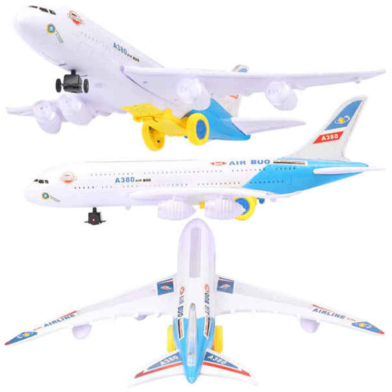 Airbus A390 Light-Up Toy Aircraft – Moves Forward with Auto Direction ...