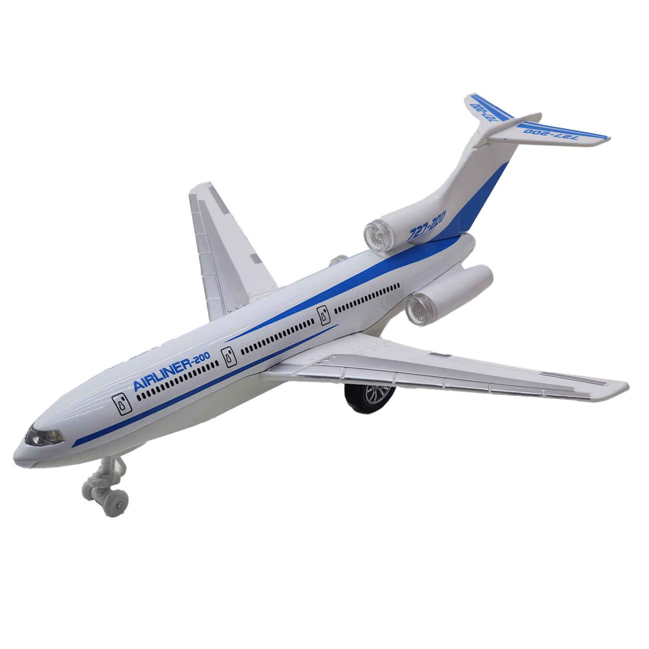 Airline200 Die-Cast Airplane Toy – Realistic Sounds & Smooth Movement ...