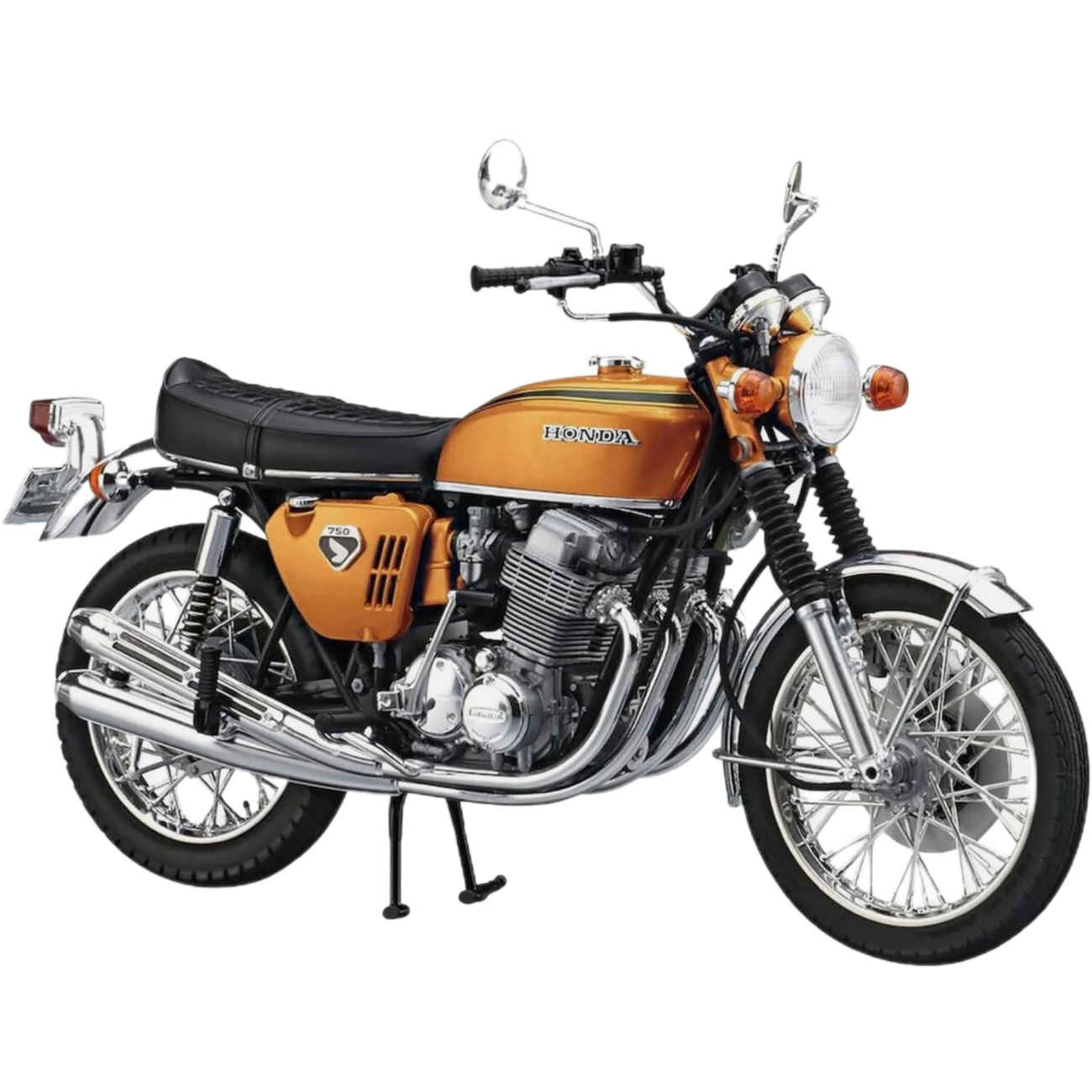 Nostalgia Automaxx Honda CB750 1969 Die-Cast Motorcycle Model – Movable ...