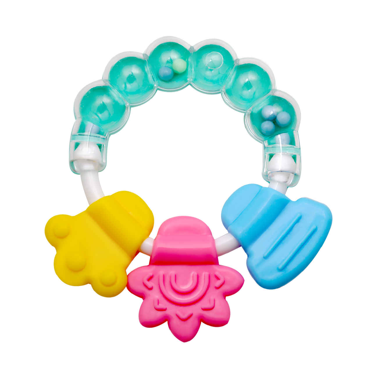 Baby Teething Rattle – Soothing & Safe Toy for Infants - ShopiPersia