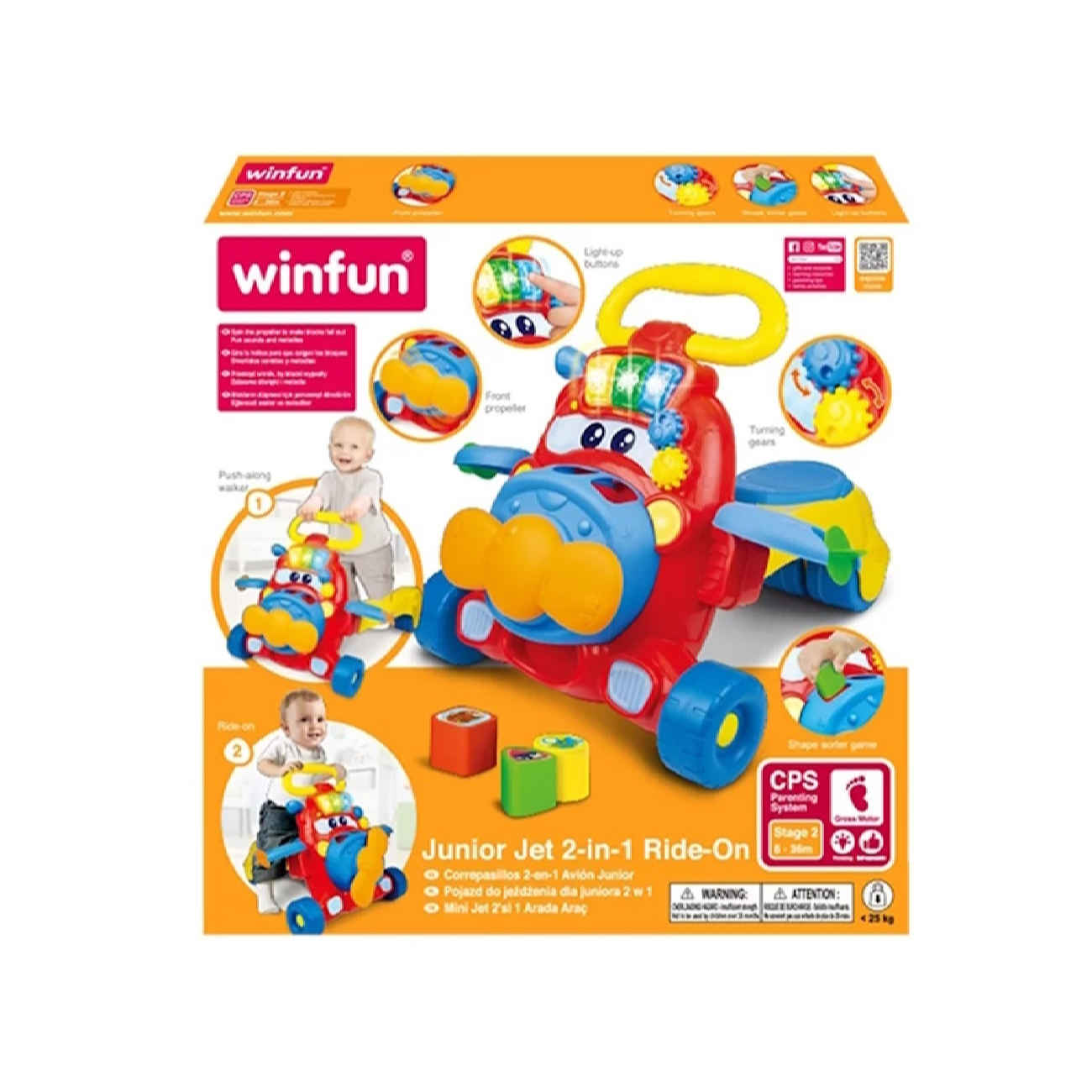 Cute Airplane-Themed Baby Walker – Safe and Fun Toddler Mobility ...