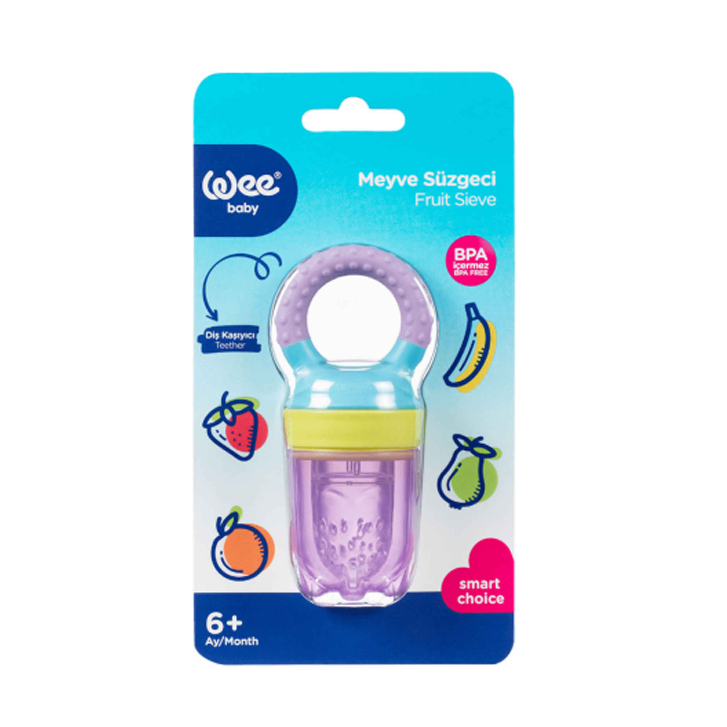 Easy-to-Hold Baby Snack & Teething Feeder – Soft, BPA-Free for Fresh ...