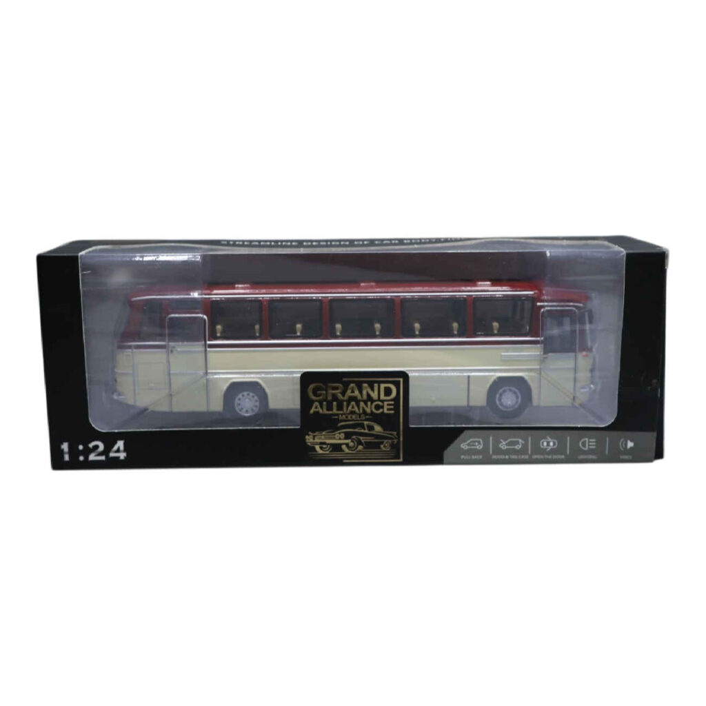 Grand Alliance Classic Die-Cast Toy Bus – Metal Body & Realistic ...