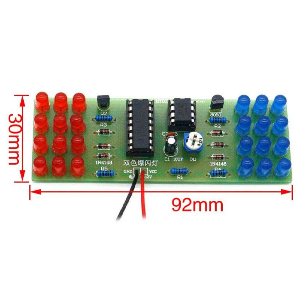 HW-23T Police-Style LED Flasher Module – Compact Safety - ShopiPersia
