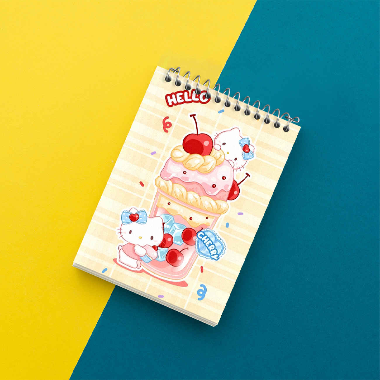 Hello Kitty Notebook – in 50 Lined Sheets Compact & Cute Kawaii ...