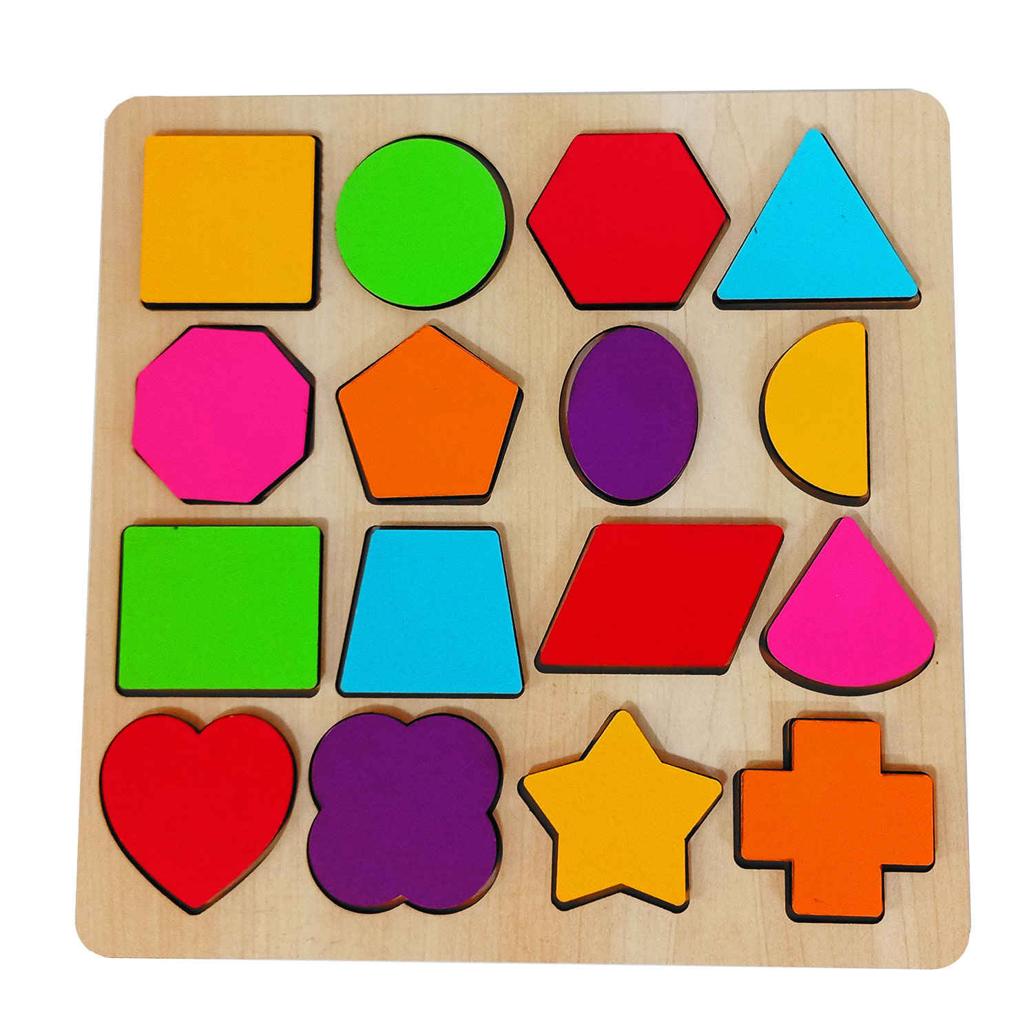 Interactive Geometric Shape Learning Set – Educational Toy for Early ...