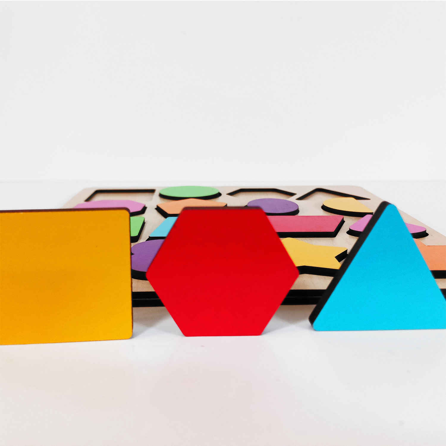 Interactive Geometric Shape Learning Set – Educational Toy for Early ...
