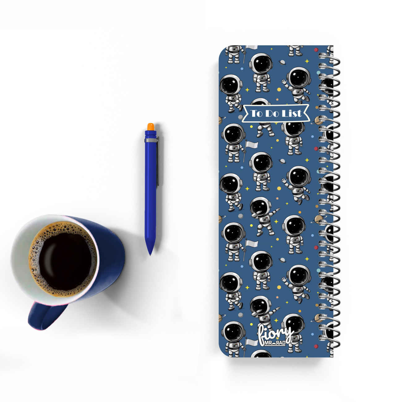 Mr. Rad To-Do List Notebook – Astronaut Design for Daily Task ...
